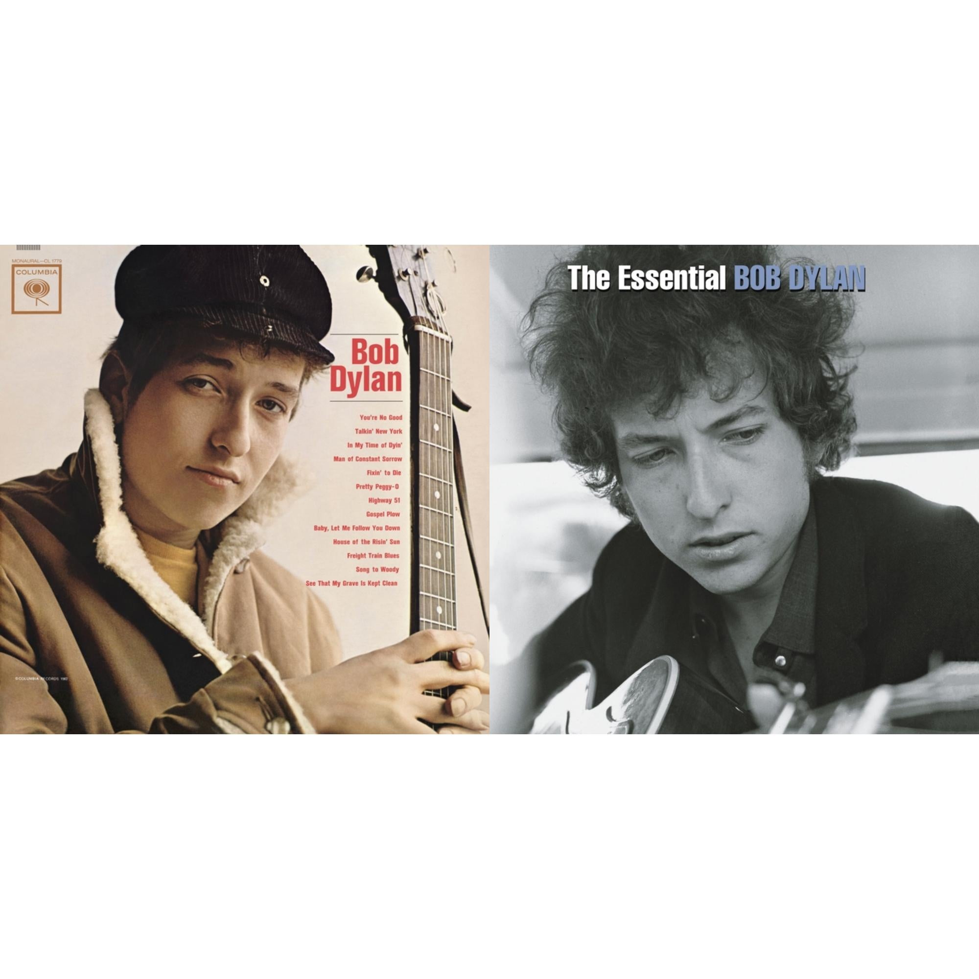 Bob Dylan - Bob Dylan (Mono) & Essential - LP Vinyl Bundle – Bundle Music