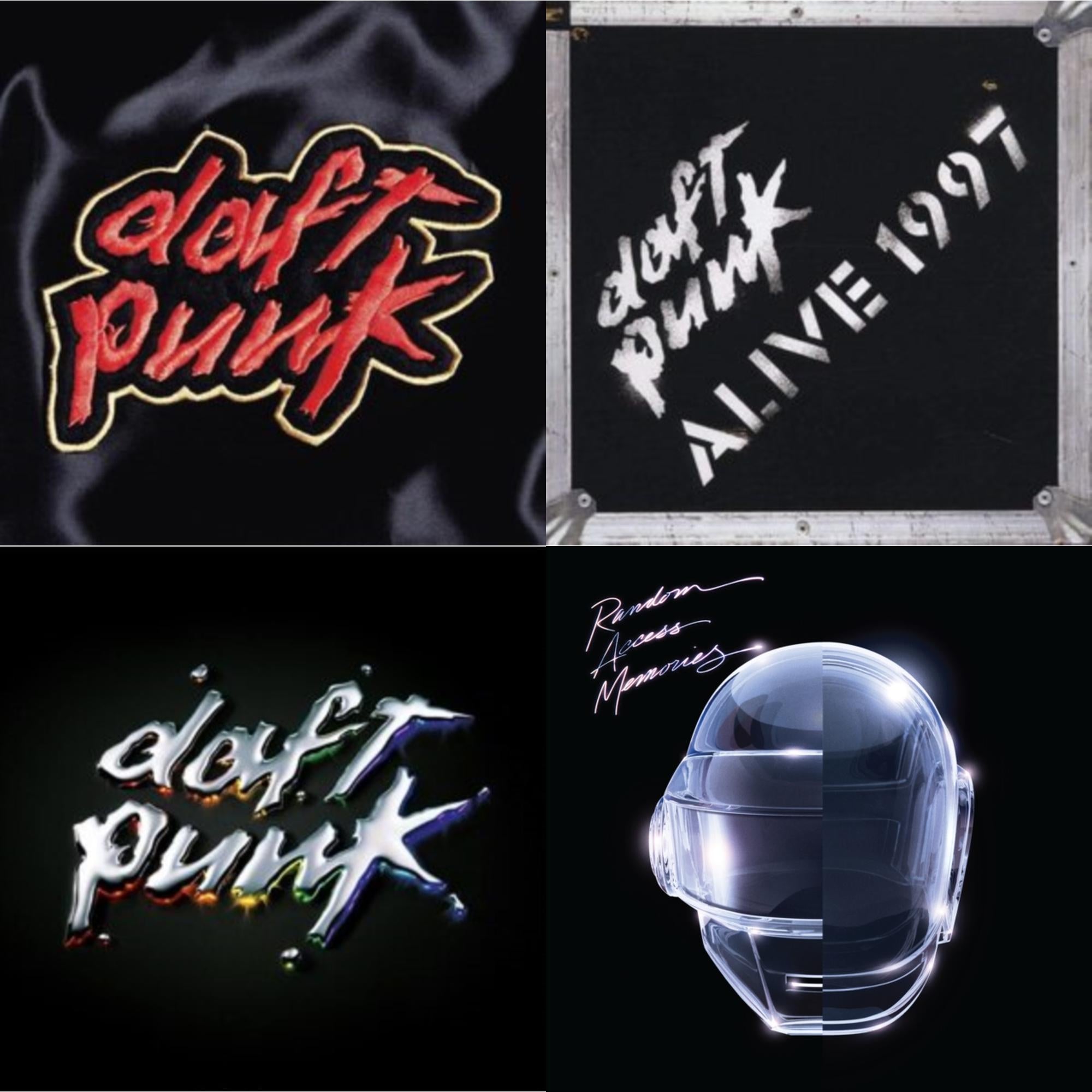 Daft Punk - Homework & Discovery & Alive 1997 & Random – Bundle Music