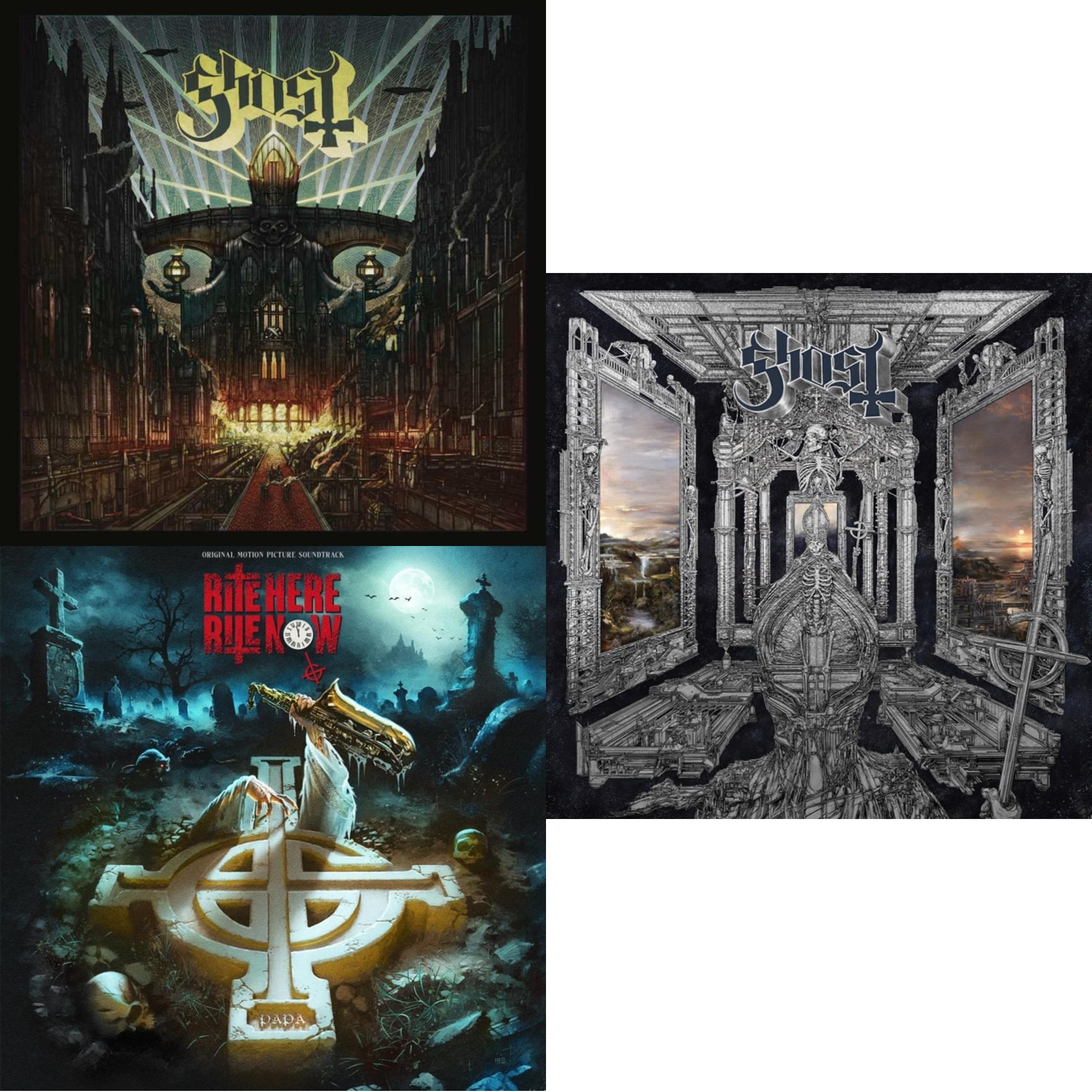 Ghost - Meliora & Rite Here Rite Now (Ost) (2CD) & Skeleta – Bundle Music