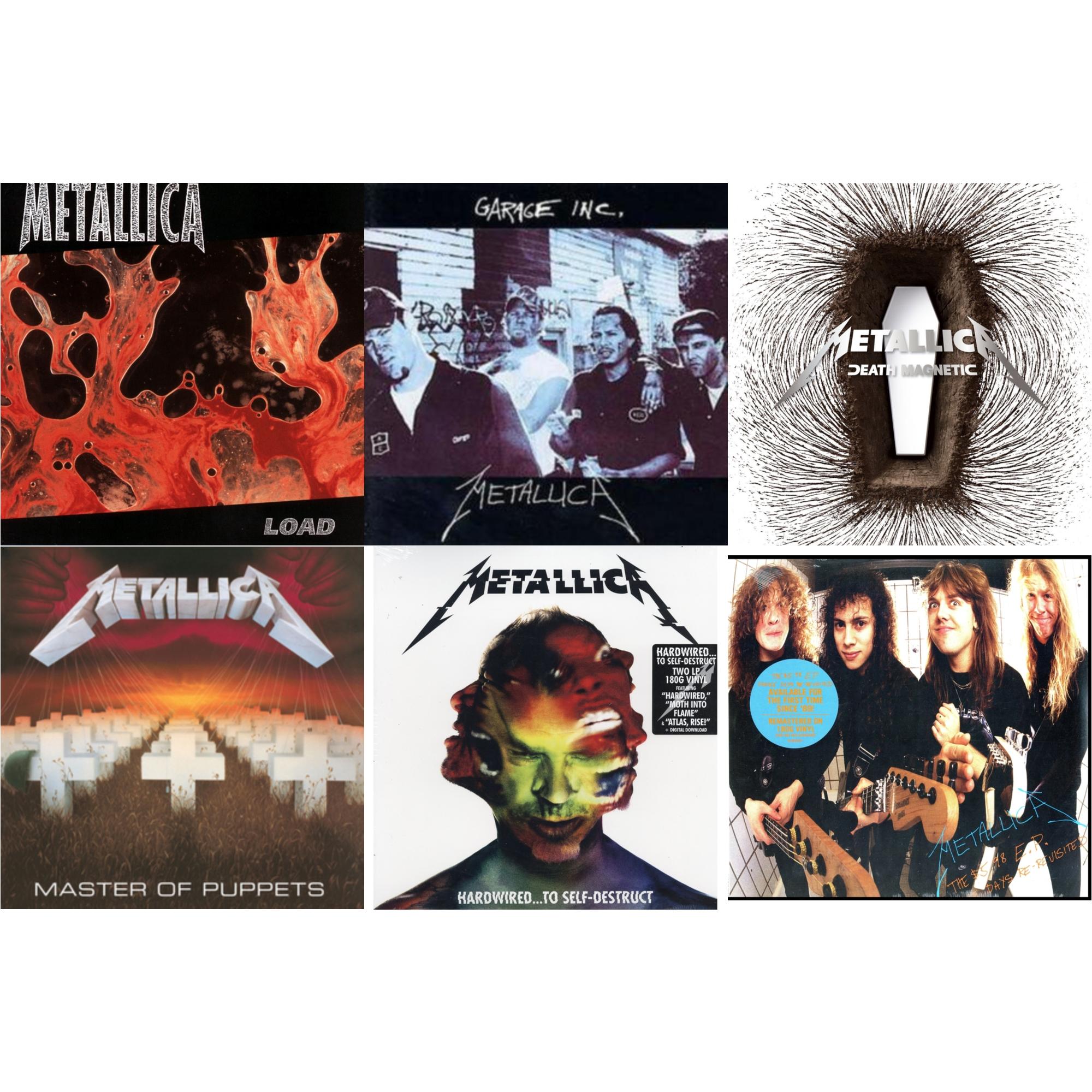 Metallica - Load & Garage Inc. & Death Magnetic & Master Of – Bundle Music