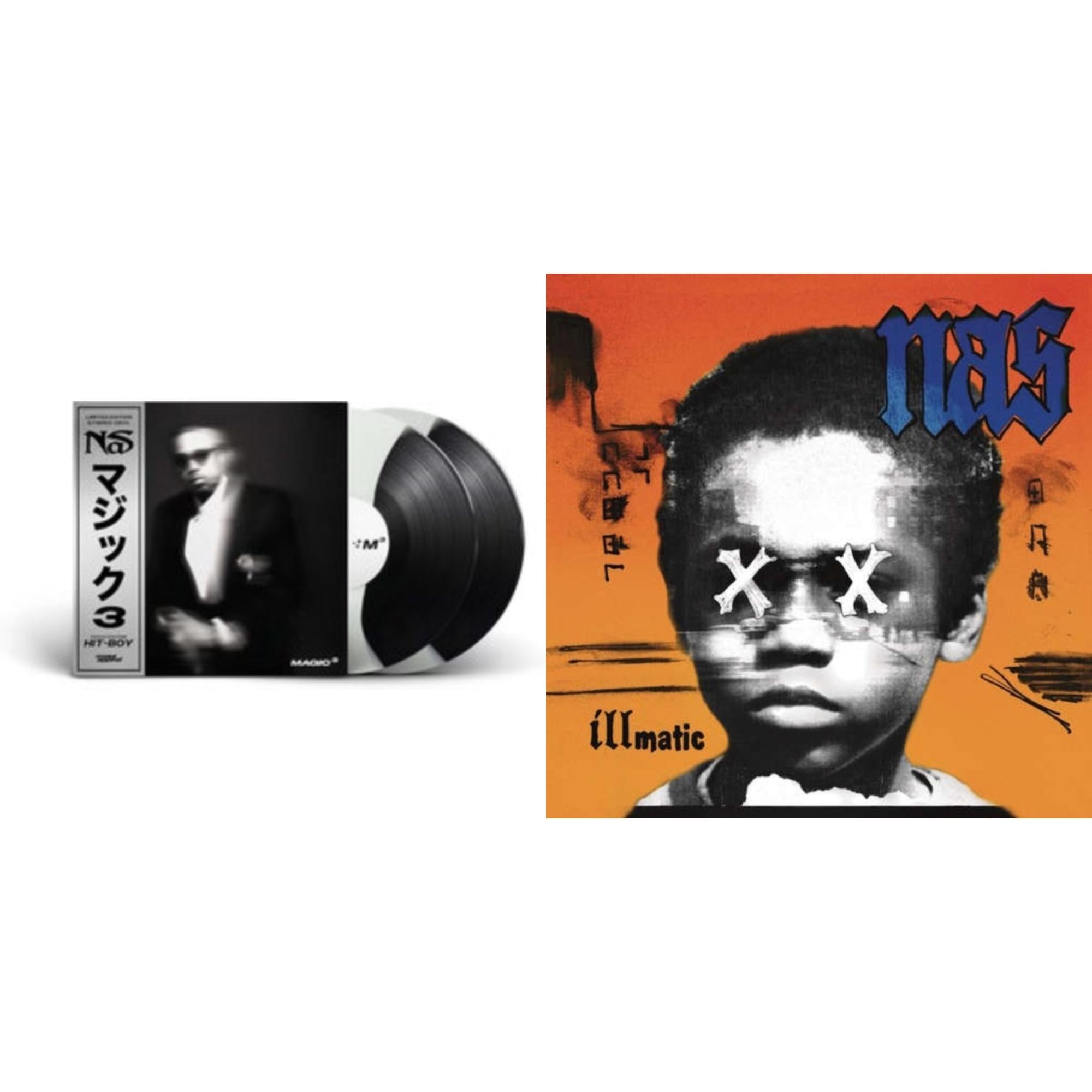 Nas - Magic 3 (2LP/Coloured Vinyl) & Illmatic Xx (Pa/180G/Dl Card ...