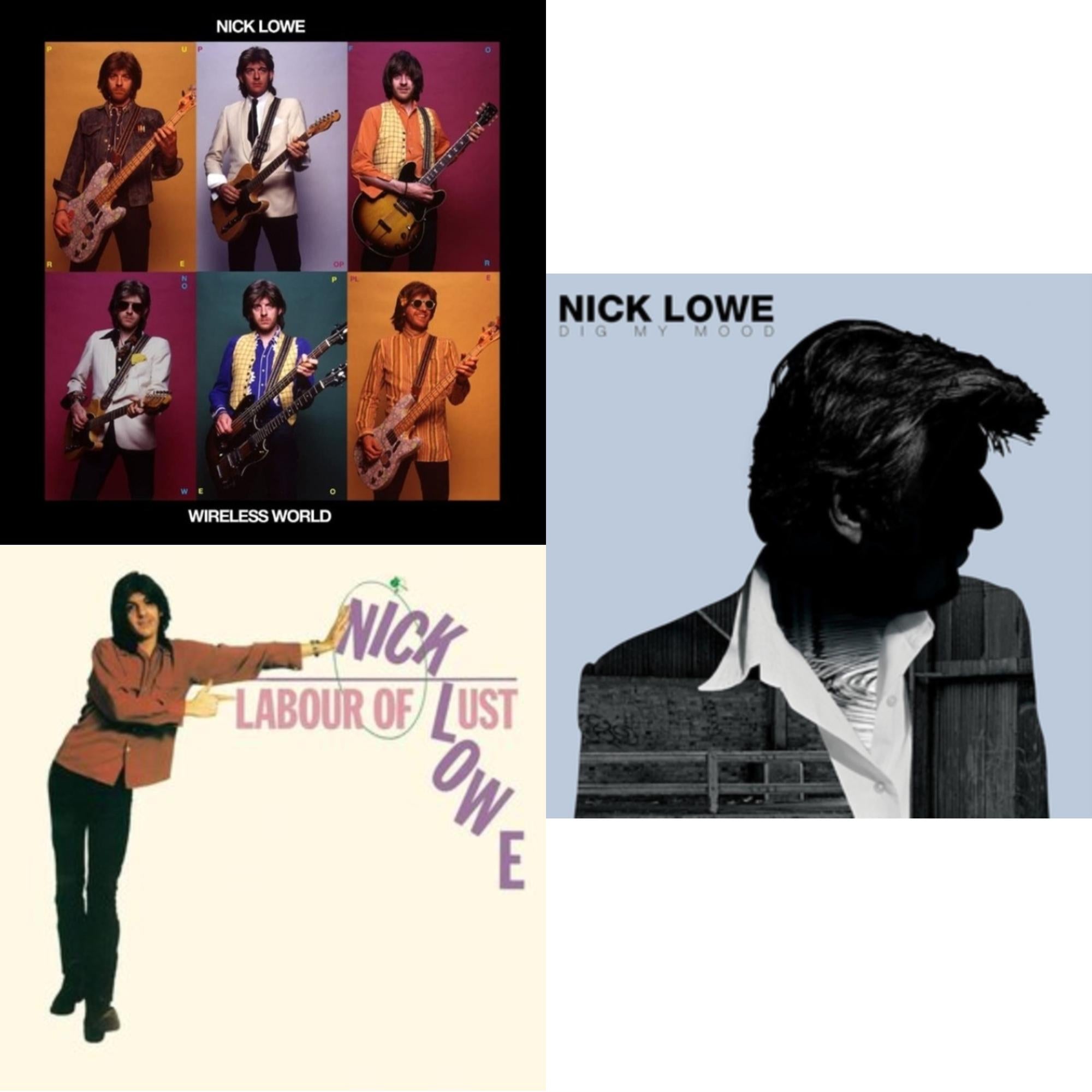 Nick Lowe - Wireless World (Transparent Green With Black – Bundle Music