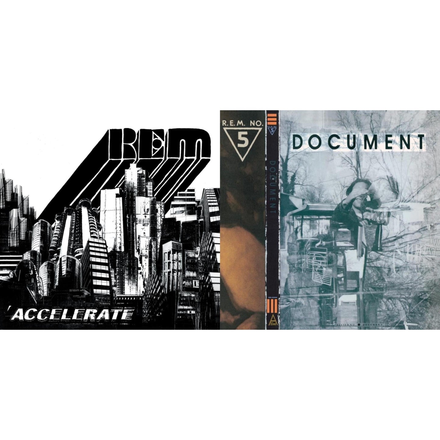 R.E.M. - Document & Accelerate - LP Vinyl Bundle – Bundle Music