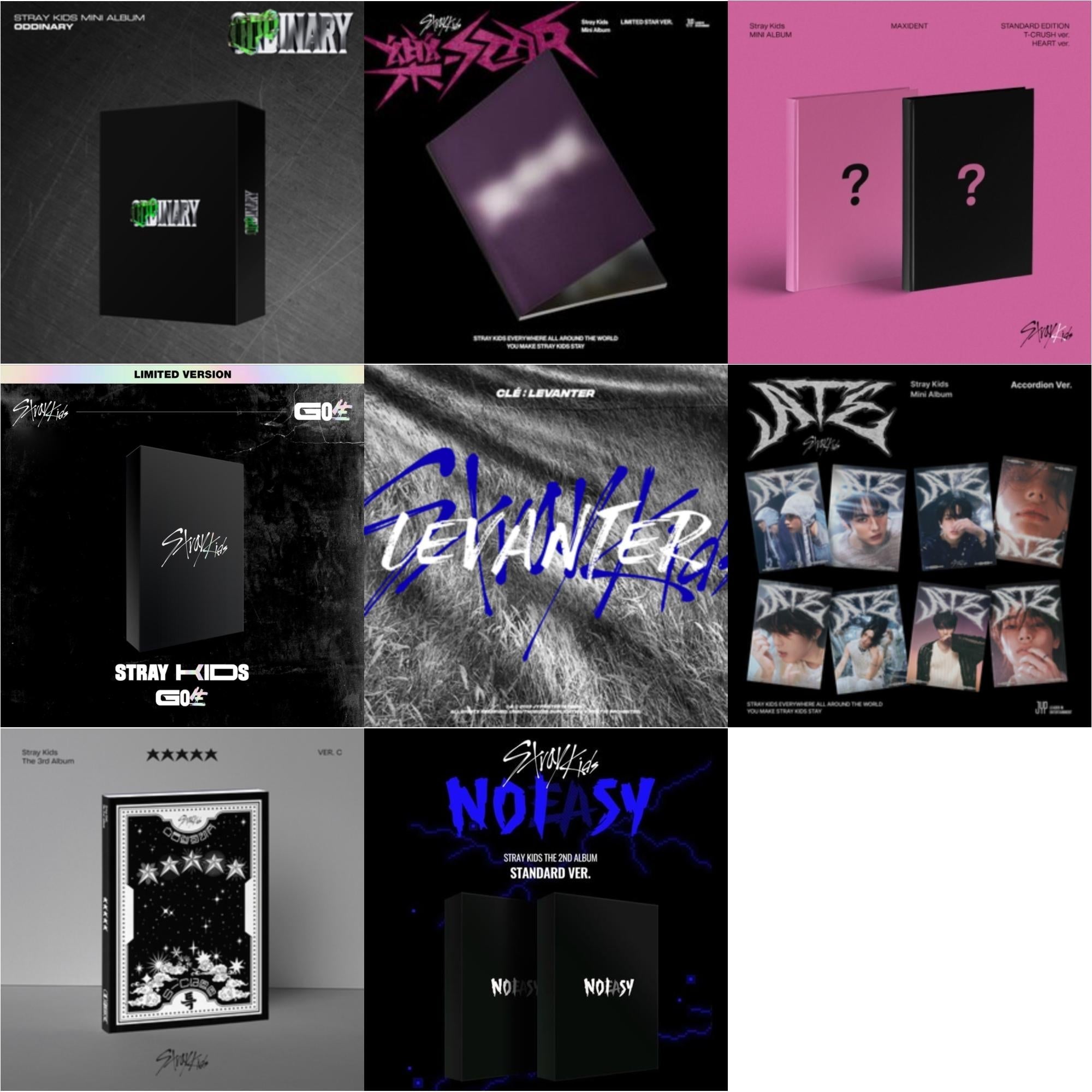 Stray Kids - Oddinary (Scanning Version/Mask Off - CD Bundle – Bundle Music
