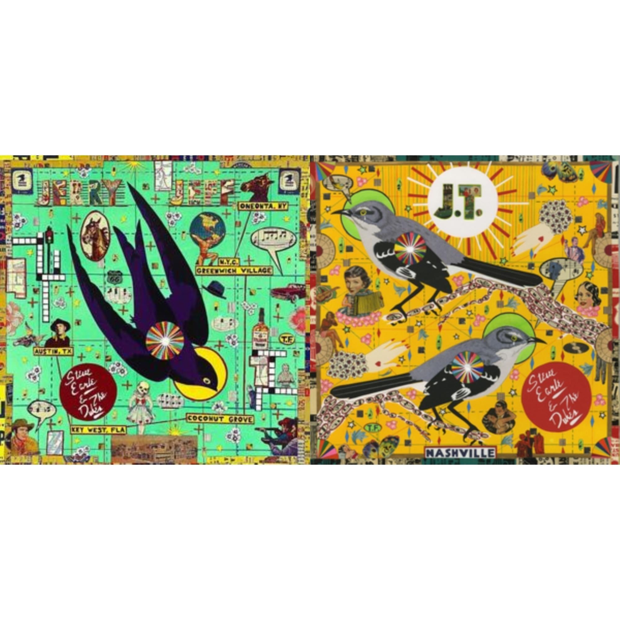 Steve & The Dukes Earle - J.T. (150G) & - LP Vinyl Bundle – Bundle Music